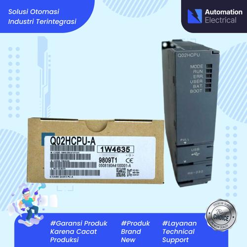 Jual Q02HCPU-A CPU PLC Mitsubishi type Q series - Jakarta Utara ...