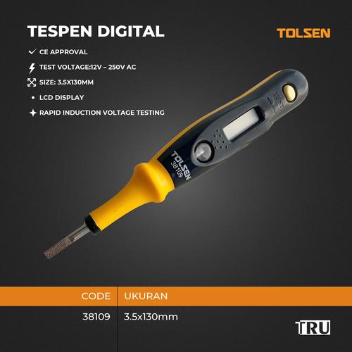 Jual Tester TesPen Tes Pen Listrik Digital LCD 38109 Tolsen - Kota ...