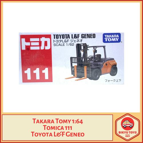 Jual Takara Tomy 1:64 Tomica 111 Toyota L&F Geneo Takaratomy Forklift ...