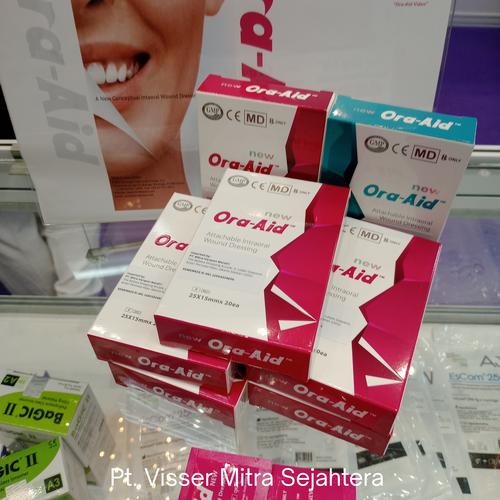 Jual Ora Aid Wound Dressing intraoral dressing 25x15mm - ecer 5pcs ...