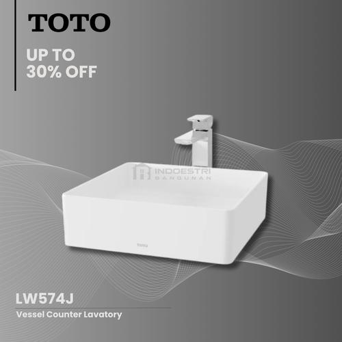 Promo Wastafel Vessel Counter TOTO LW574J / TOTO Wastafel Meja (Body ...