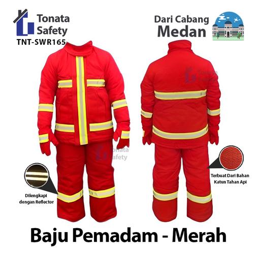 Promo Baju Pemadam Api / Baju Damkar Merah / Fire Fighting Suit Tonata ...