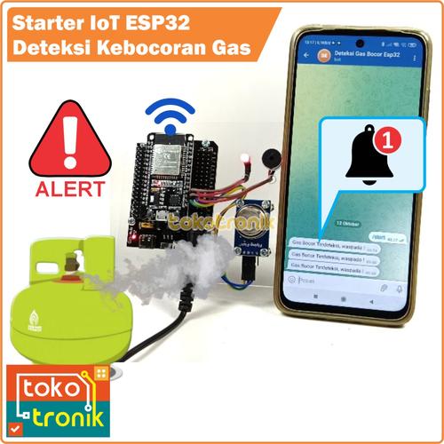 Promo ESP32 IoT Kit Deteksi Gas Bocor - Kab. Bantul - TOKOTRONIK ...