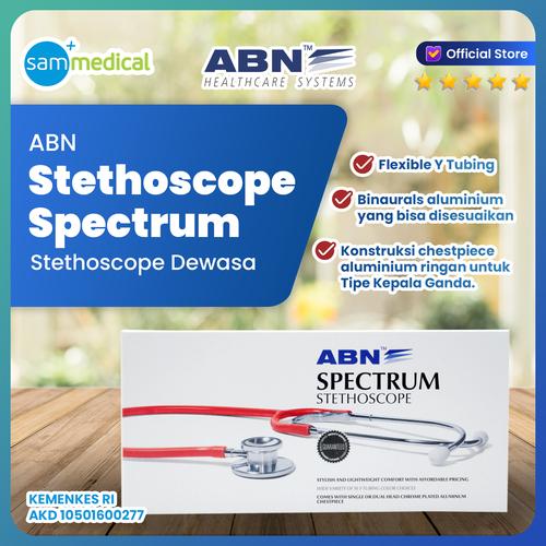 Jual ABN Stethoscope Spectrum Adult / Stetoskop Dewasa / Stetoskop ...