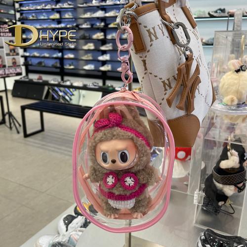 Jual CASE BENING PLASTIK LABUBU / PELINDUNG LABUBU V1 & V2 - BLACK 17CM ...