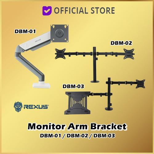 Jual Rexus DBM-01 DBM-02 DBM-03 Monitor Arm Bracket Stand DBM01 DBM02 DBM03 - DBM-02 - Jakarta ...
