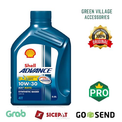 Jual Oli Mesin Shell AX7 Matic 10W30 800ML Oli Mesin Motor Matic Vario ...
