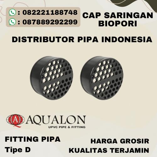 Jual Fitting Pipa Aqualon Cap Saringan Biopori Type D - 2" - Jakarta ...