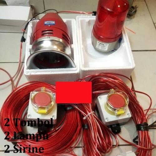 Jual Sirine Peresmian Gedung Fire Alarm With Warning Light Siap Pakai - Jakarta Barat - BSE ...