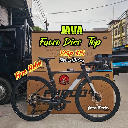 Jual Roadbike aero Java Fuoco Disc - Titanium 2025, 51 - Jakarta Barat ...
