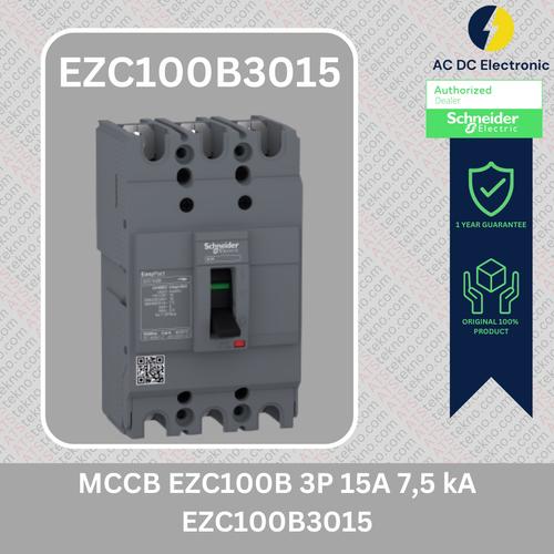 Promo Schneider Electric MCCB EasyPact EZC - 15 A - 3P/3d - EZC100B3015 Cicil 0% 3x - Kota ...