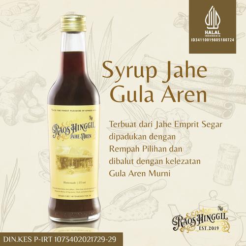 Jual Syrup Jahe Gula Aren Raos Hinggil | sirup jahe gula aren asli ...