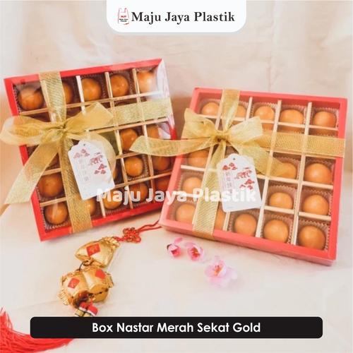 Jual dus kue kering nastar sekat box mika / BOX NASTAR SEKAT MIKA/GIFT ...