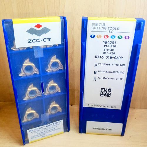 Jual Insert ulir YBG201 RT16 01W-G60P Original ZCC-CT Pahat Bubut RT 16 01W Insert Ulir Drat ...