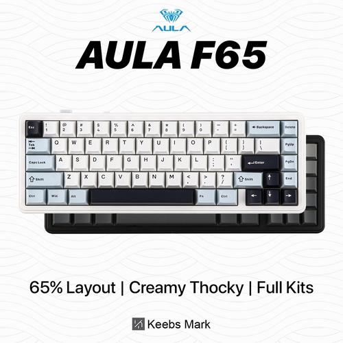 Jual AULA F65 Tri Mode Connection Gasket Mount 65% Layout Mechanical ...