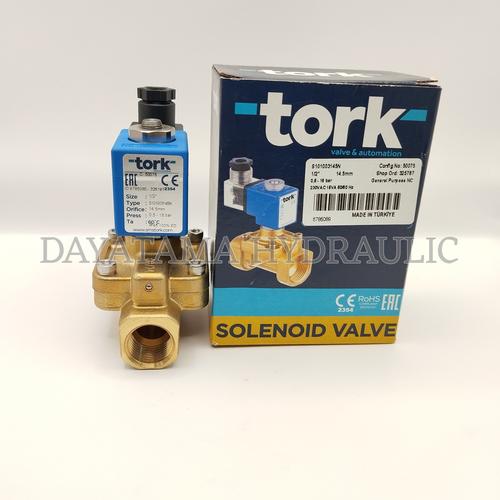 Jual TORK 1/2" INCH 16BAR SOLENOID VALVE HIGH PRESSURE / SOLENOID VALVE ...