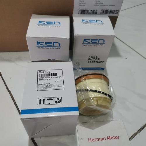 Promo KEN Fuel Filter Solar DIESEL : 2KD Innova Hilux Fortuner VNT 2004 ...