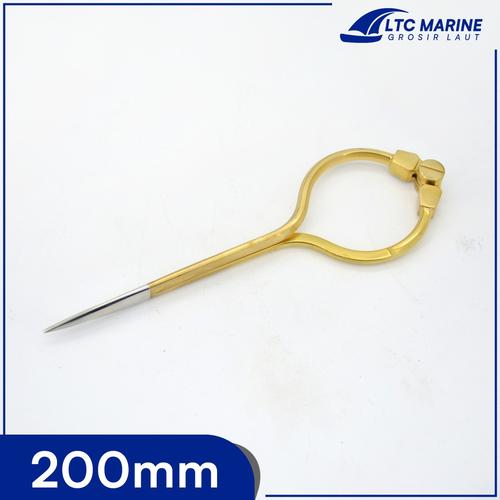 Jual IMPA 371013-1 Navigation Chart Divider Brass Jangka Peta Kuningan ...