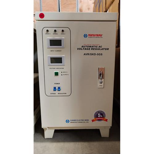 Jual Stabilizer 5 KVA 1 Phase Input 100-240V Output 220V - AVR SKD 5 GS ...