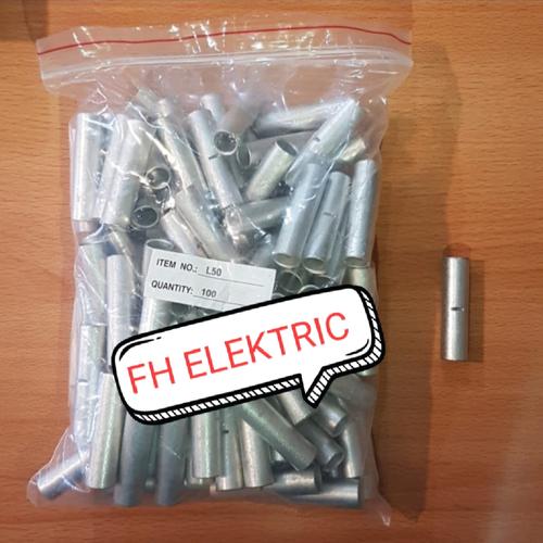 Jual Sok Skun / Skun Sambung / Verbending / Skun Conector L 50 mm ...