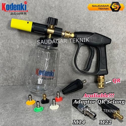 Jual Paket Gun Jet Cleaner KODENKI FULL Quick Release Foam Lance 2.0 ...