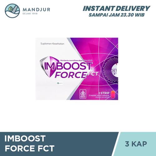 Jual Imboost Force FCT Strip 3 Kaplet - Suplemen Daya Tahan Tubuh ...