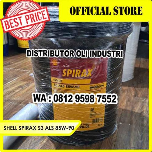 Jual SHELL SPIRAX S3 ALS 85W-90 (Ready Stock - 20 Liter) - Kota Tangerang - Distributor Pelumas ...