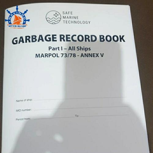 Jual Garbage Record Book Part 1 - All Ship Marpol 73/78 - ANNEX V SMT ...