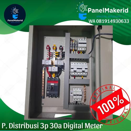 Jual panel distribusi 3phase 30a panel pembagi panel induk panel 3phase ...