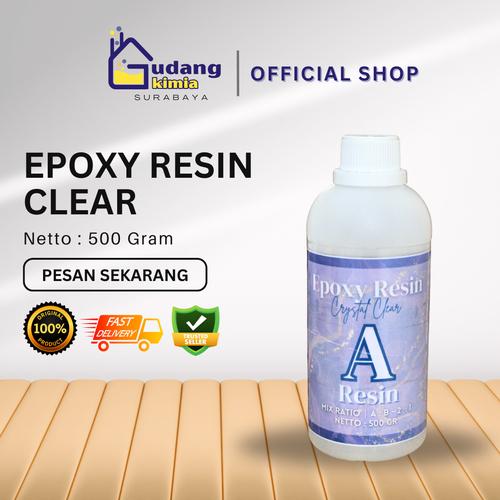 Jual Epoxy Resin / Epoxy Resin Bening 500 Gram (Part A) - Kota Surabaya - Gudang Kimia Surabaya ...