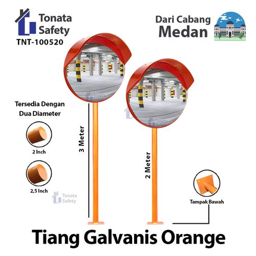 Promo Tiang Galvanis Multifungsi Tapak Bawah / 3 Meter / Orange - 3m X ...