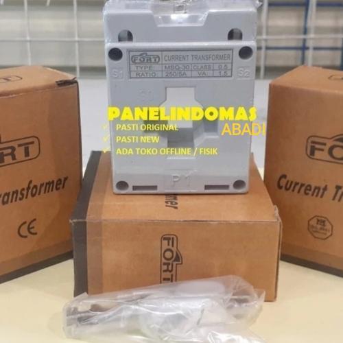 Jual CURRENT TRANSFORMER CT FORT MSQ-30 250/5A 2,5VA CLASS 0,5 ...