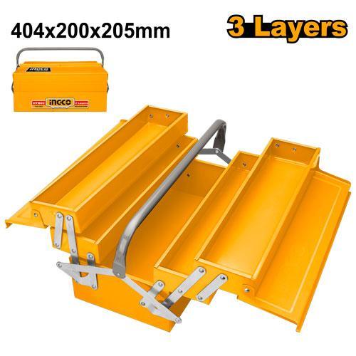 Jual TOOLBOX BESI HD KOTAK PERKAKAS 3 TINGKAT TOOL SET TOOL BOX INGCO ...