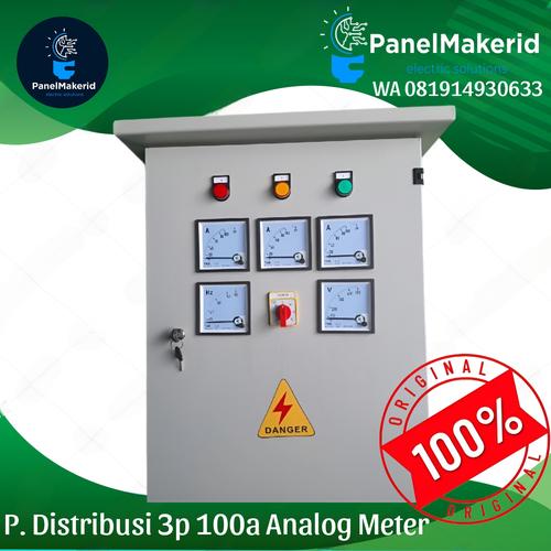 Jual panel distribusi 3phase 100a panel pembagi panel 3phase - plat 1 ...
