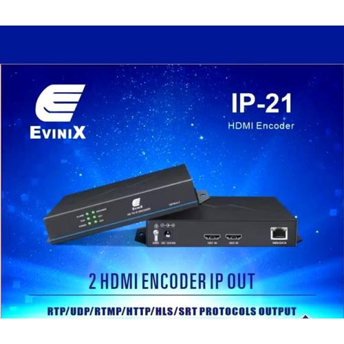 Jual EVINIX IP-21/2INPUT HDMI ENCODER IP OUT EVINIX RTP UDP RTMP HTTP HLS SRT PROTOCOL OUTPUT ...