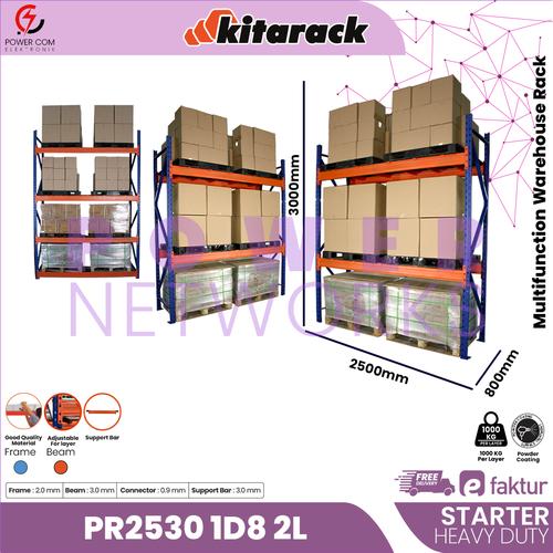 Jual KITARACK Rak Palet 1 TON Pallet Rack Heavy Duty Panjang 2.5M ...