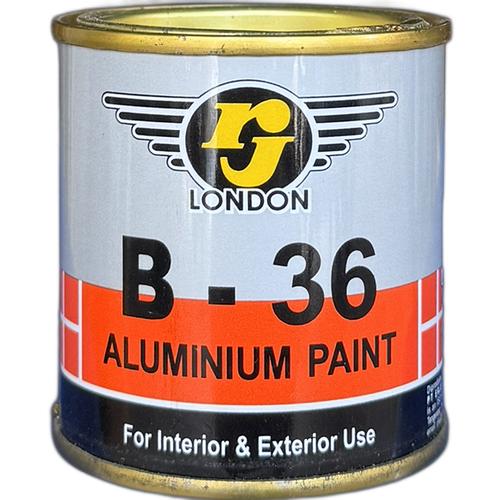 Jual CAT ALUMINIUM RJ B-36 LONDON 100 ML/CAT BESI SILVER TANGKI, PAGAR ...