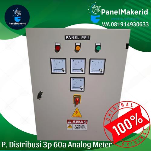 Jual panel distribusi 3phase 60a panel pembagi - plat 1,2mm - Kota ...