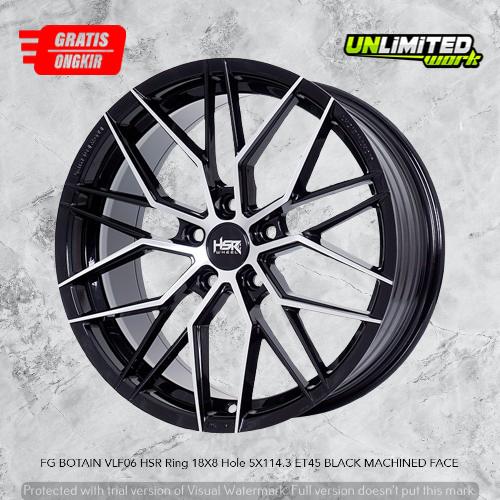 Jual velg hsr flow forming r18 mobil civic camry accord innova model ...