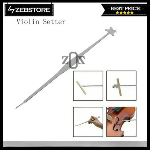 Jual Alat Tool Repair Sound Post Soundpost Setter Biola Cello Stainless ...