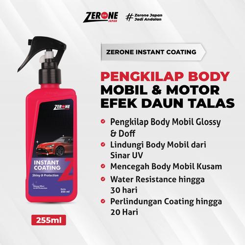 Promo Zerone Japan Instant Coating Pengkilap Pelindung Anti Body Kaca ...