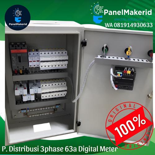 Jual panel distribusi 3phase 100a panel pembagi - plat 1,2mm - Kota ...