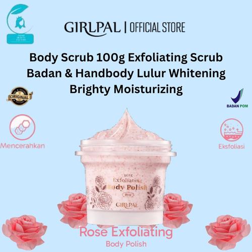 Jual GIRLPAL Body Scrub 100g Exfoliating Scrub Badan & Handbody Lulur ...