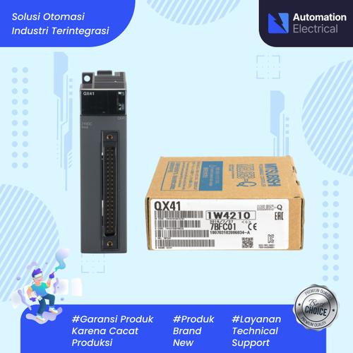 Jual QX41 Module Input 24Vdc Sink 32ch PLC Mitsubishi Q Series ...