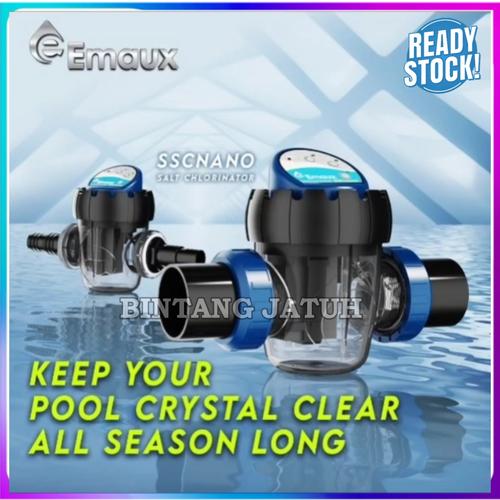 Jual Salt Chlorinator EMAUX SSCnano08 Untuk Kolam Renang Di Atas Tanah Atau Di Dalam Tanah ...