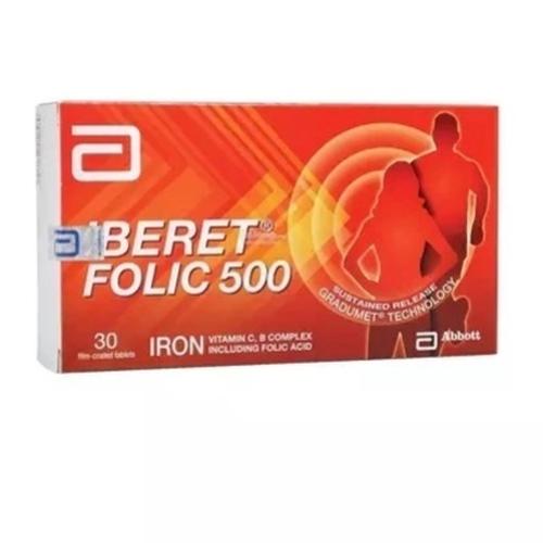 Jual Iberet folic 500mg per Box 30 tablet - Jakarta Utara - MediVitMart ...