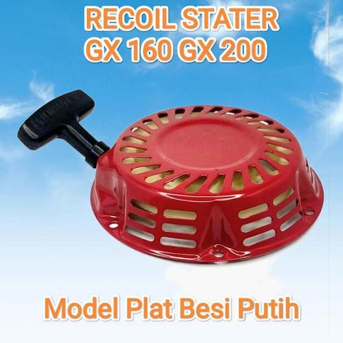 Jual Recoil Stater Gx160 Gx200 Tarikan Selahan Engkol Mesin Gx 160 ~ 200 Pompa Air Alkon Plat ...