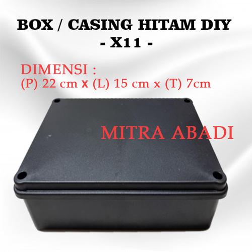 Jual Box Kotak Casing Plastik X11 for Komponen DIY Ukuran 530 x 240 x ...