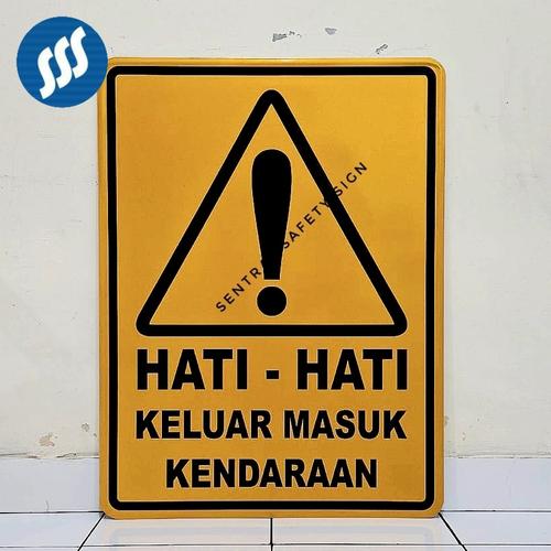 Jual RAMBU HATI-HATI KURANGI KECEPATAN 80CM x60CM - Jakarta Barat ...