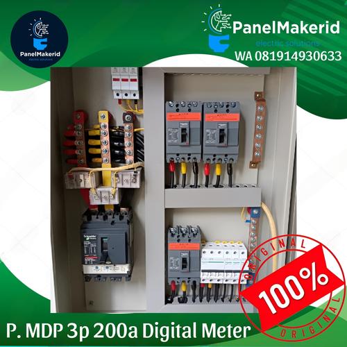 Jual panel mdp 3phase 200a panel distribusi panel pembagi panel induk ...